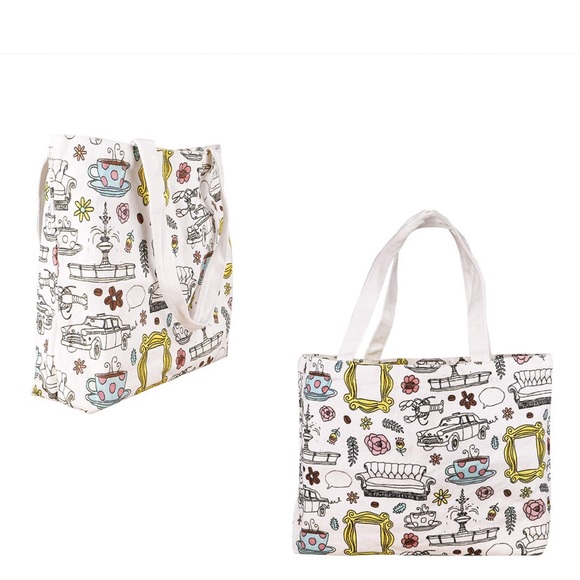 Bags | Friends Tv Show Merchandise Peephole Yellow Frame Kitchen ...